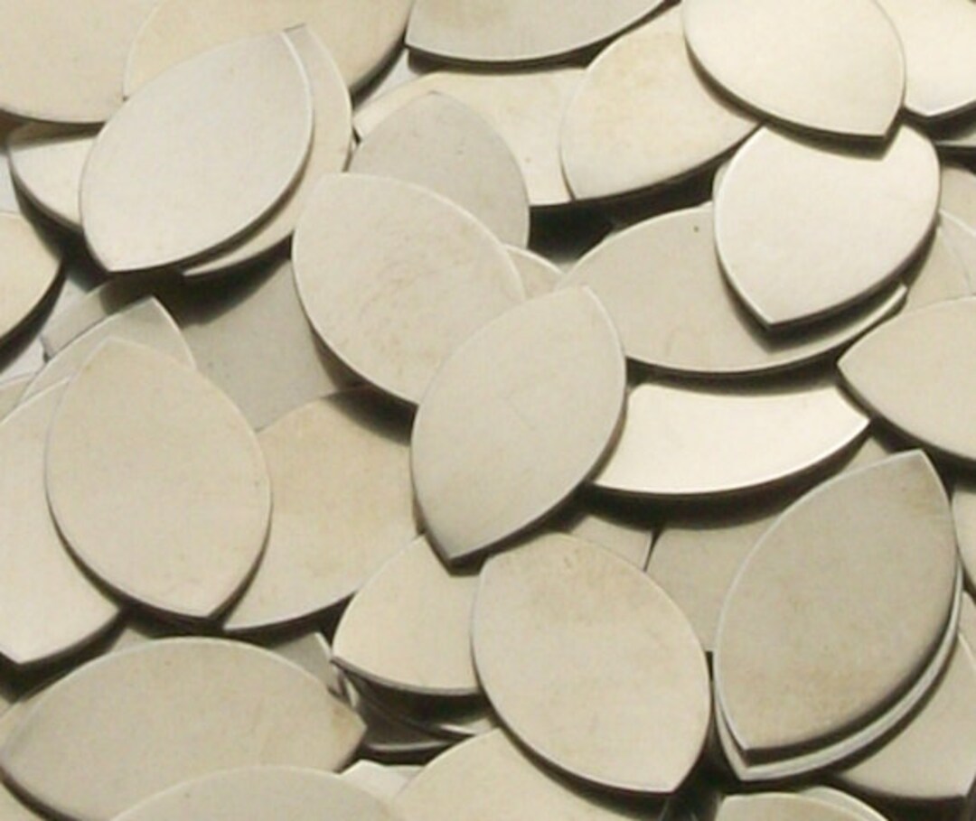 Nickel Silver Football / Eye / Leaf / Rugby Ball Shape - 18 Gauge ...