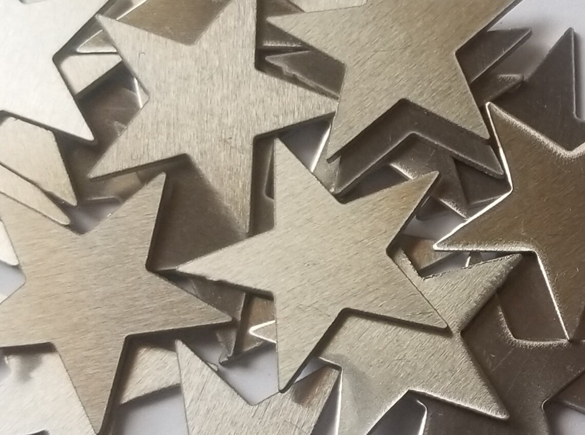 Aluminium Stern Stanzteile, Metall Stanzteile, Form Blanks, Stanzen ...