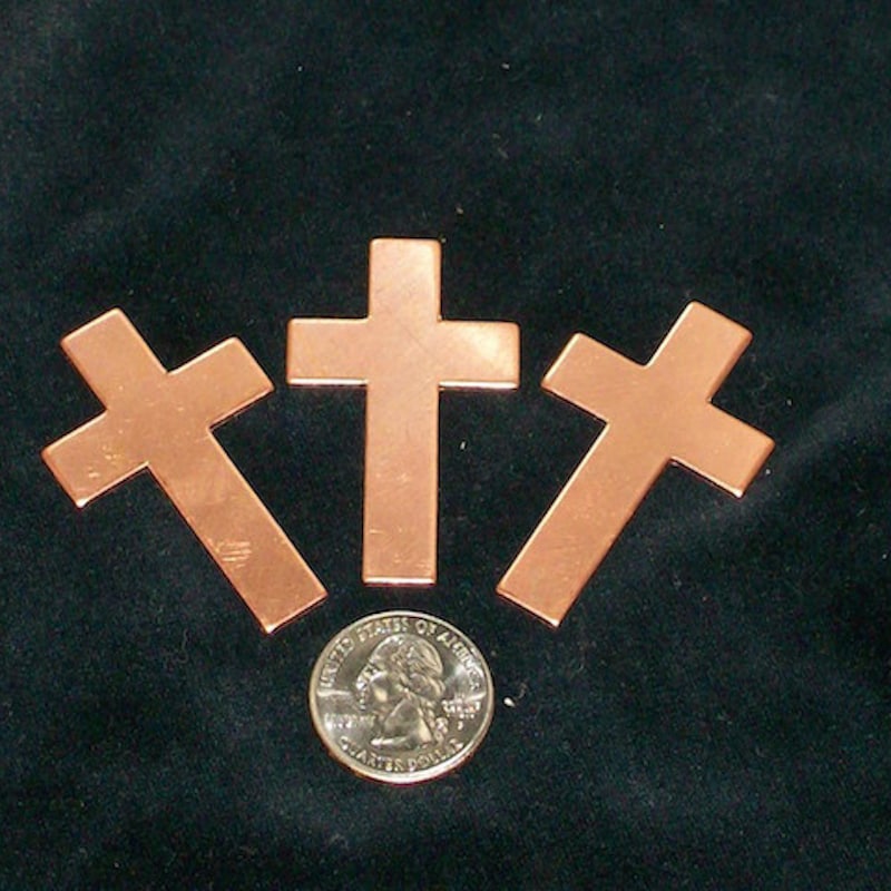 Copper Cross - Etsy