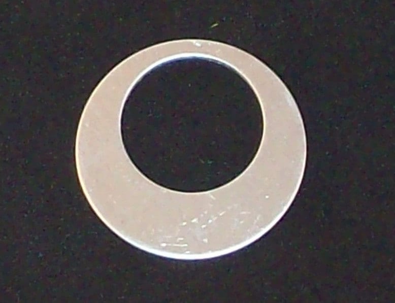 Aluminum Offset Washers 20 Gauge Offset Pendant Blanks - Etsy