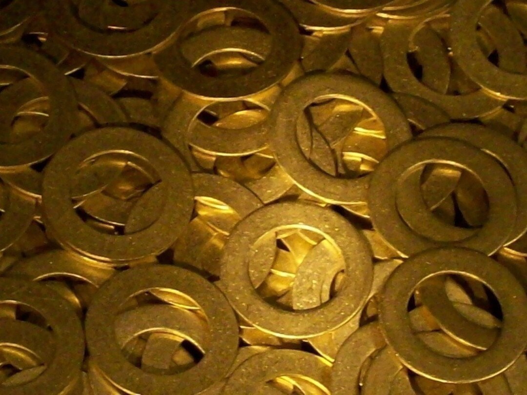 Brass Washers - 20 Gauge, Stamping Blanks, Metal Blanks, Washer Blanks ...