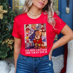 Snow Miser Vs Heat Miser the Eras Tour T-shirt, Christmas Miser ...