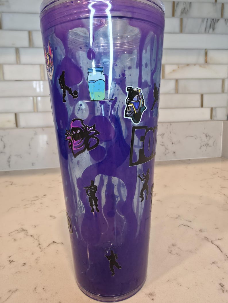 24 Oz Battle Royale Lava Drip Tumbler - Etsy