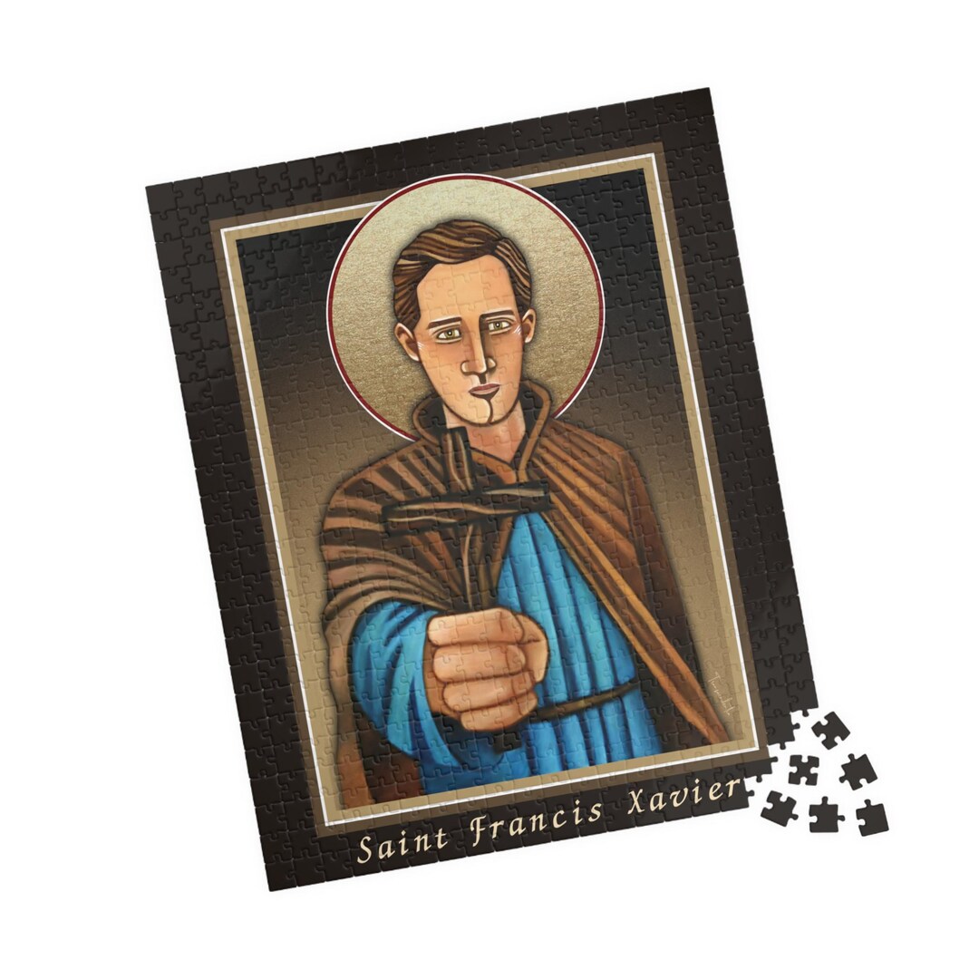 Christian Puzzle, St Francis Xavier Religious Icon, Family Gift, Jigsaw ...