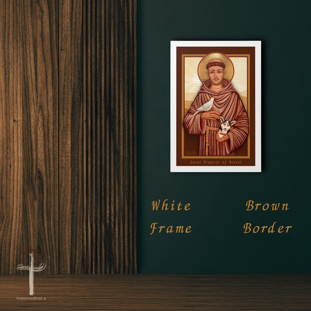 Catholic Saint Icons, Framed Icon Prints, Religious Icons, Patron Saint ...