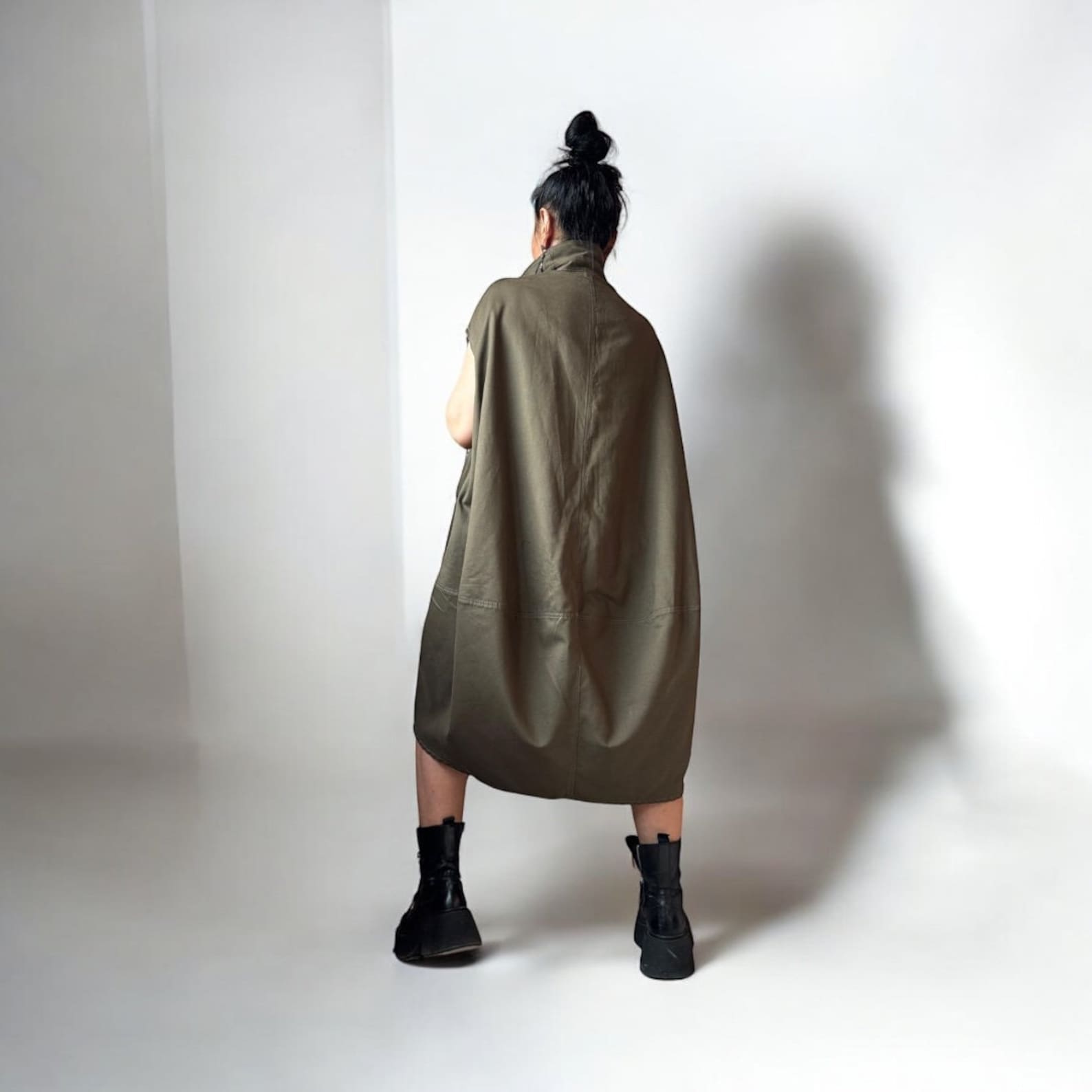 Asymmetrical Camouflage Tunic Boho Chic, Avant Garde, Urban Style ...