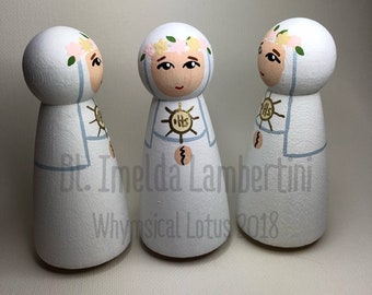 Blessed Imelda Peg Doll - Etsy