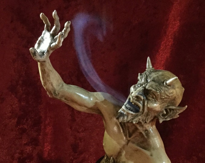 Smokey Devil Incense Burner - Etsy
