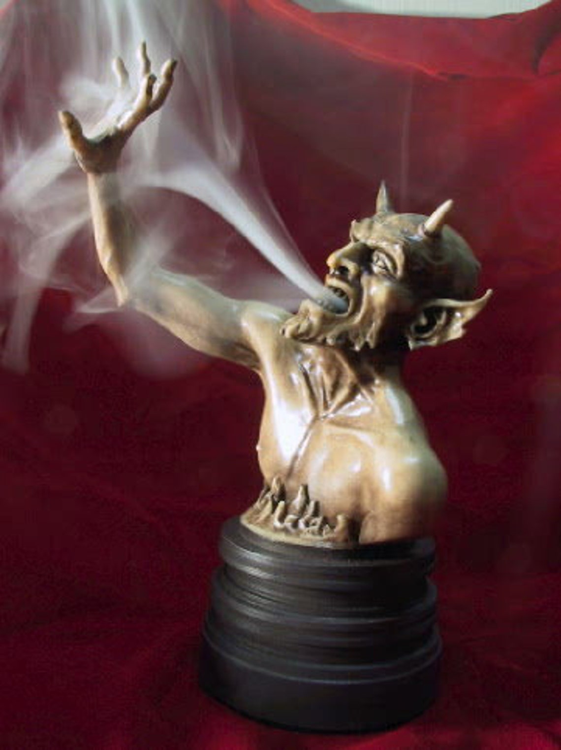 Smokey Devil Incense Burner - Etsy