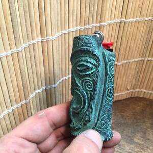 Tiki-lite Lighter Case Sculpted by Thomas Kuntz - Etsy