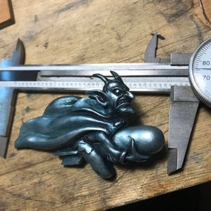 Hand Made Devil Bomber WW2 Cartoon Lapel Pin - Etsy