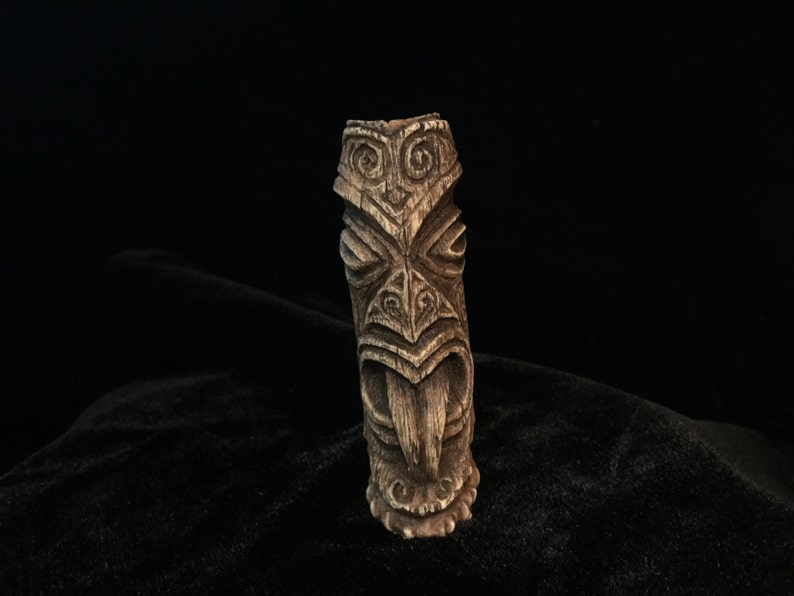 Tiki-lite Lighter Case Natural Finish | Etsy