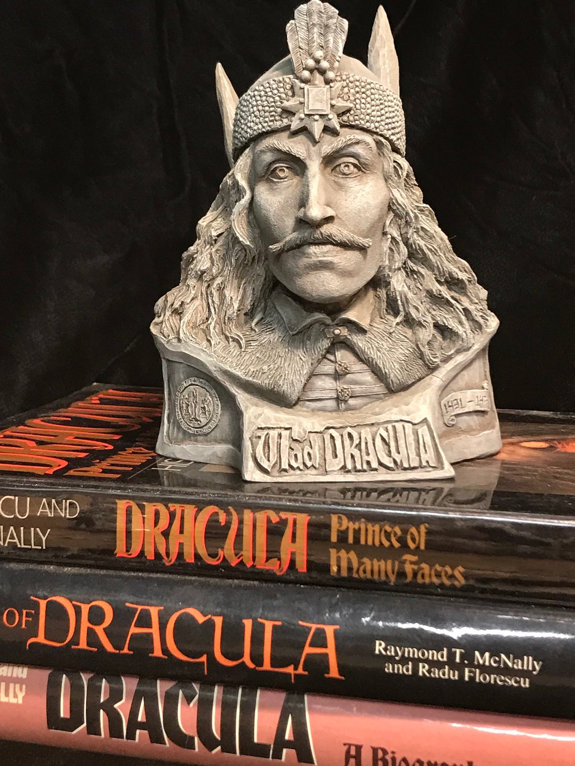 Vlad The Impaler Dracula Vlad Tepes Bust Sculpture By Thomas Etsy