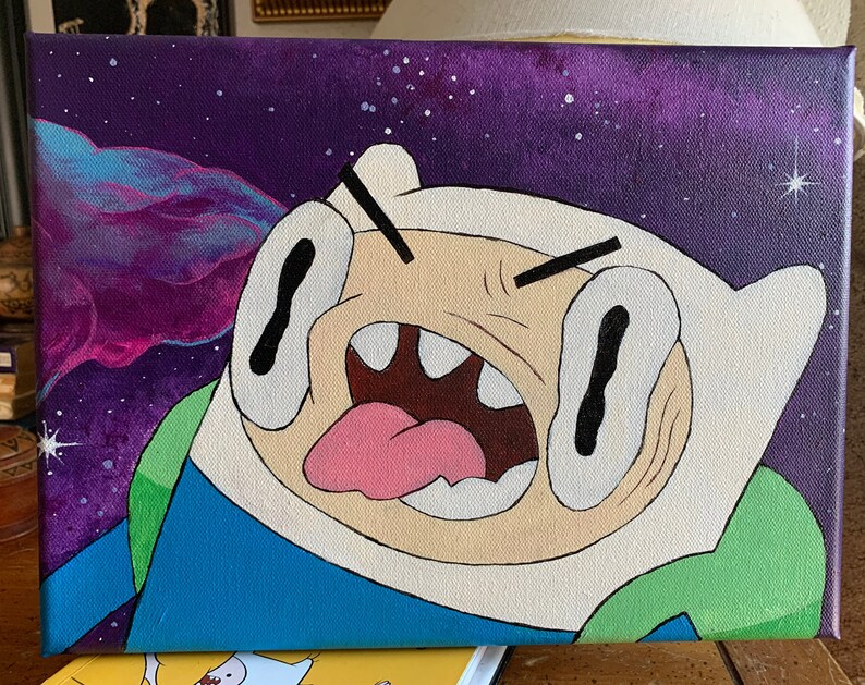 Custom Cartoon Painting - Etsy