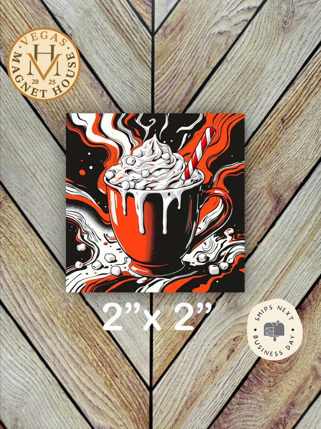 Coffee Reminders | Magnet: 2x2" Decorative Fridge Magnet - Etsy