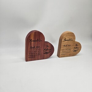 Personalized Romantic Desk Display - Engraved Wedding Gift, Anniversary ...