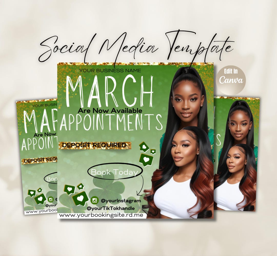 DIY March Flyer Editable Flyer Template Instant Download Flyer ...