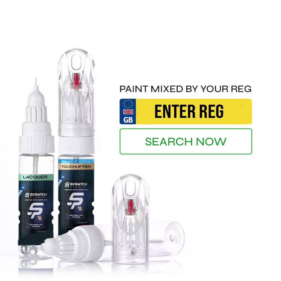 Touch up Paint by Car Registration Reg Touch up Pen 20ml Automotive ...