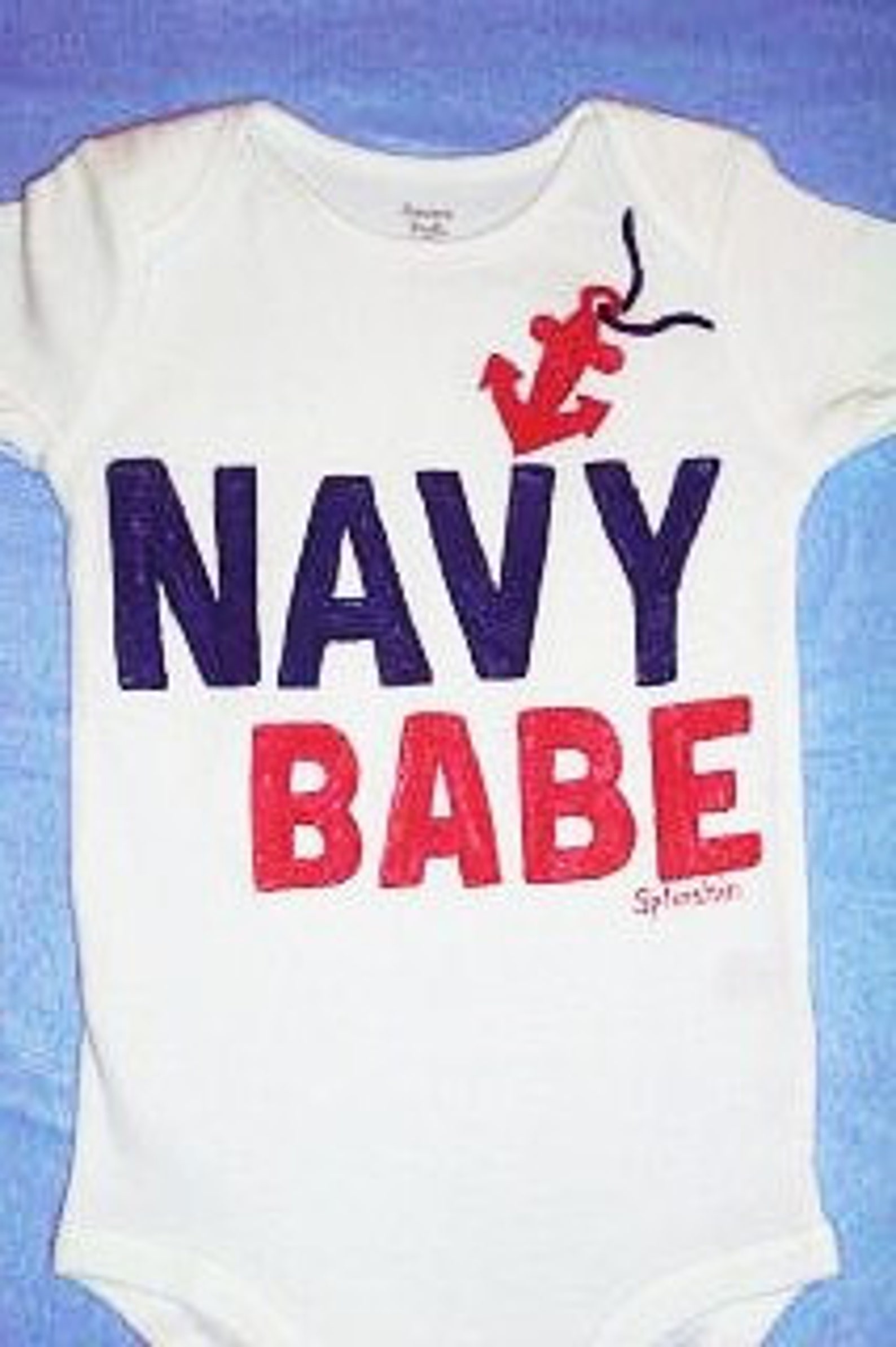 Navy Baby Navy Babe Bodysuit Nautical Baby Baby Girl One - Etsy