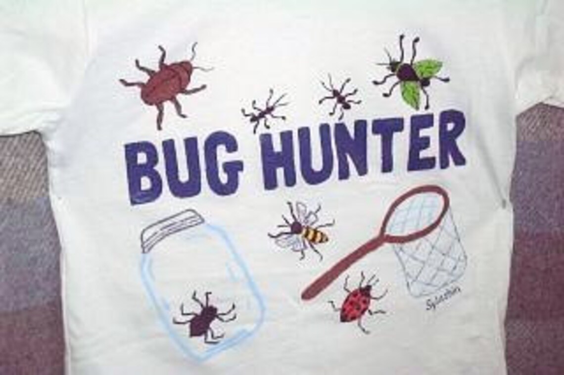 Bug Hunter Shirt, Kids Novelty Shirt, Boys Clothing, Insect Shirt, Bug ...