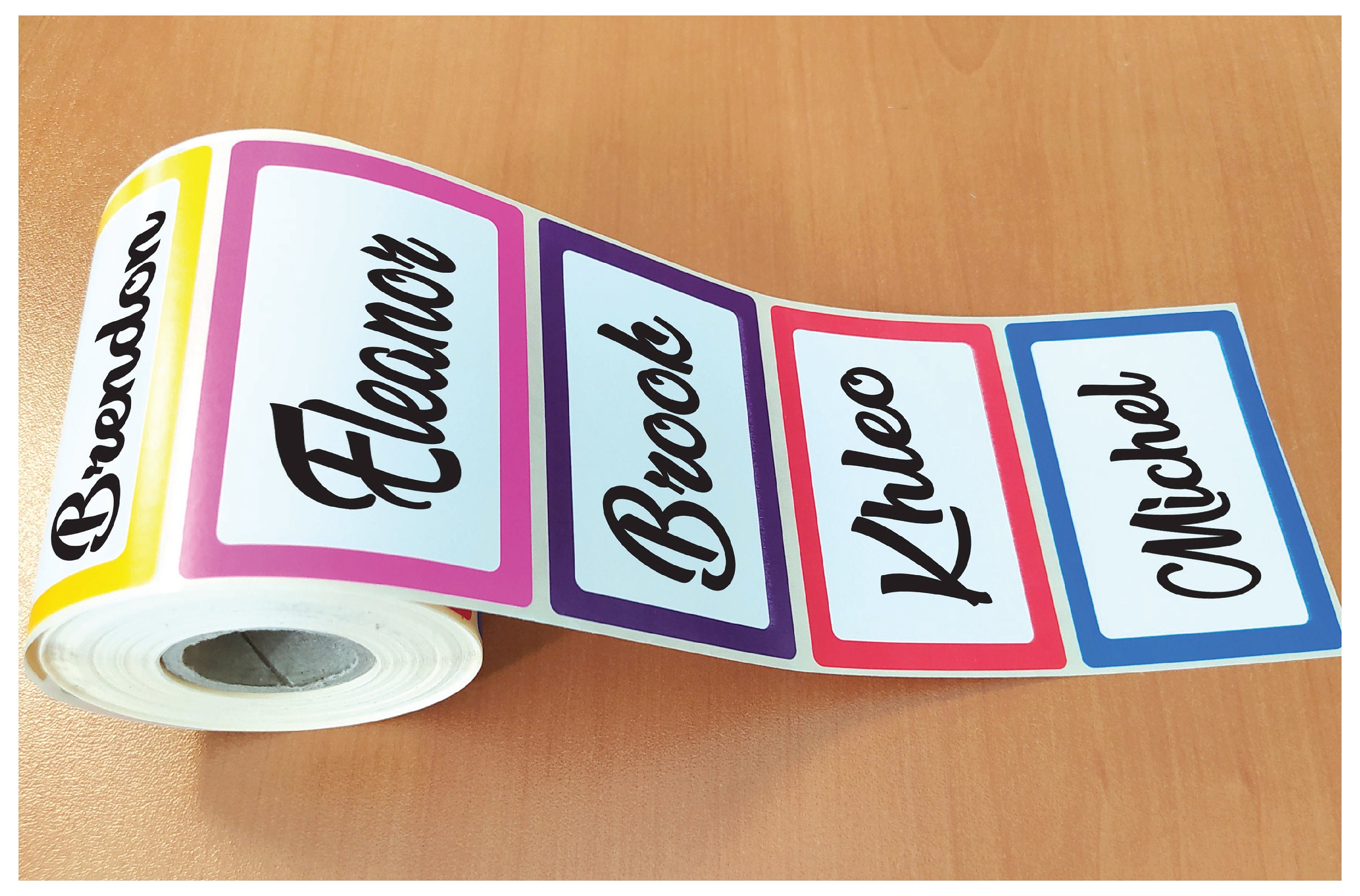 400 Pcs Retro Frame Stickers, Teacher Badge Labels for School & Work ...