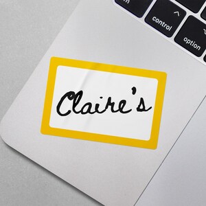 400 Pcs Retro Frame Stickers, Teacher Badge Labels for School & Work ...