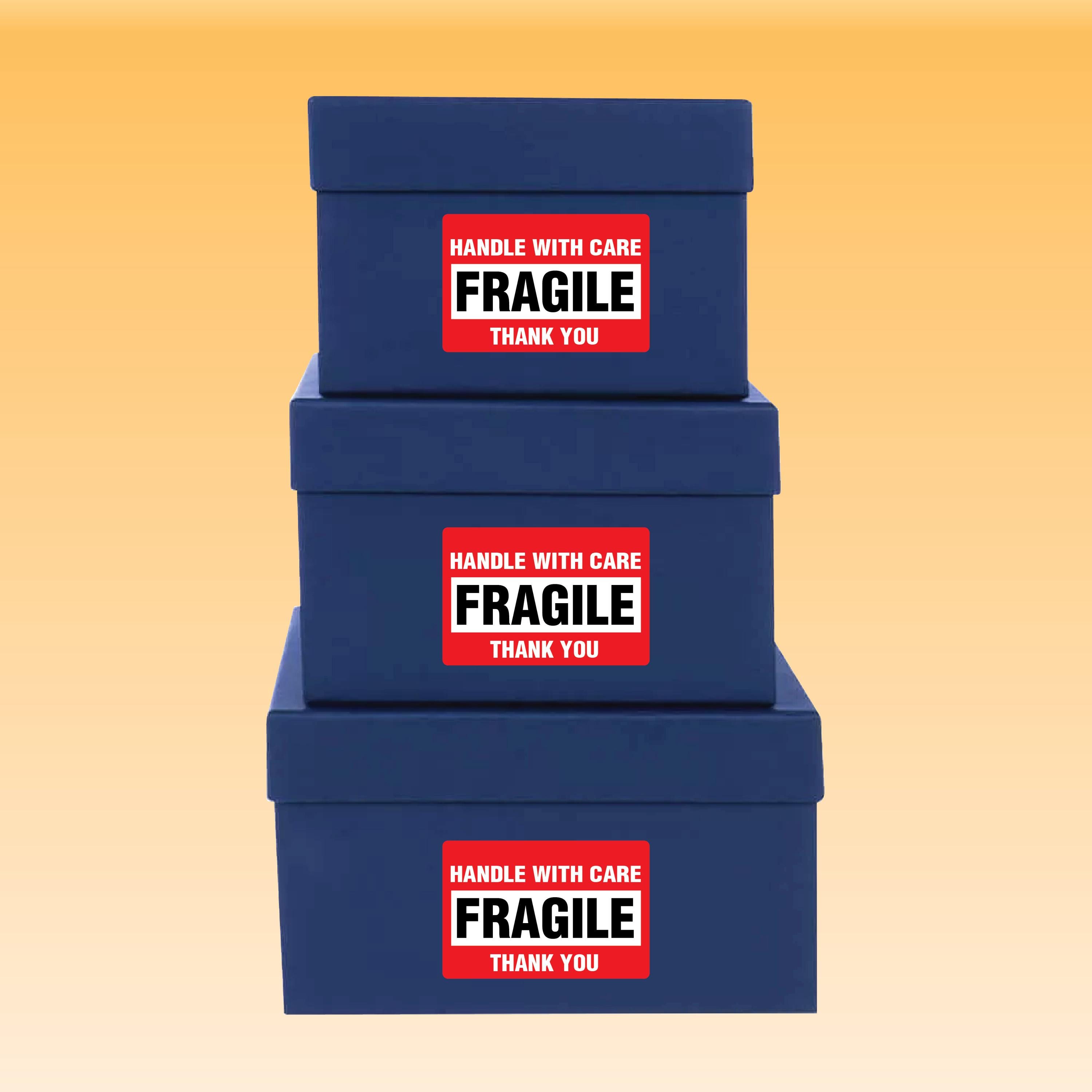 2x3 Inch Fragile Sticker 500 Pcs, Handle With Care Sticker, Labels for ...