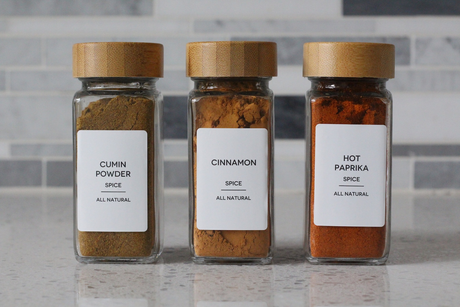 335 Minimalist Jar Labels, Stickers for Organizing Pantry, Preprinted ...