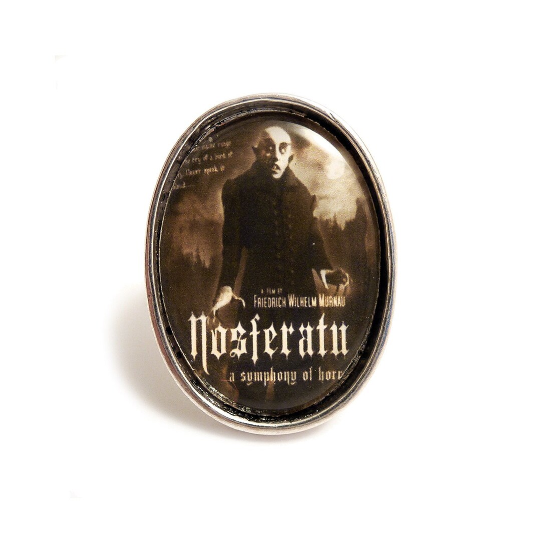 Gothic Nosferatu Vampire Adjustable Unisex Silver Ring A Symphony of ...