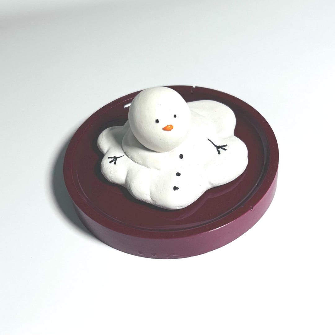 SNOWMAN PASSIVE DIFFUSER - Includes Tray and Fragrance - Etsy