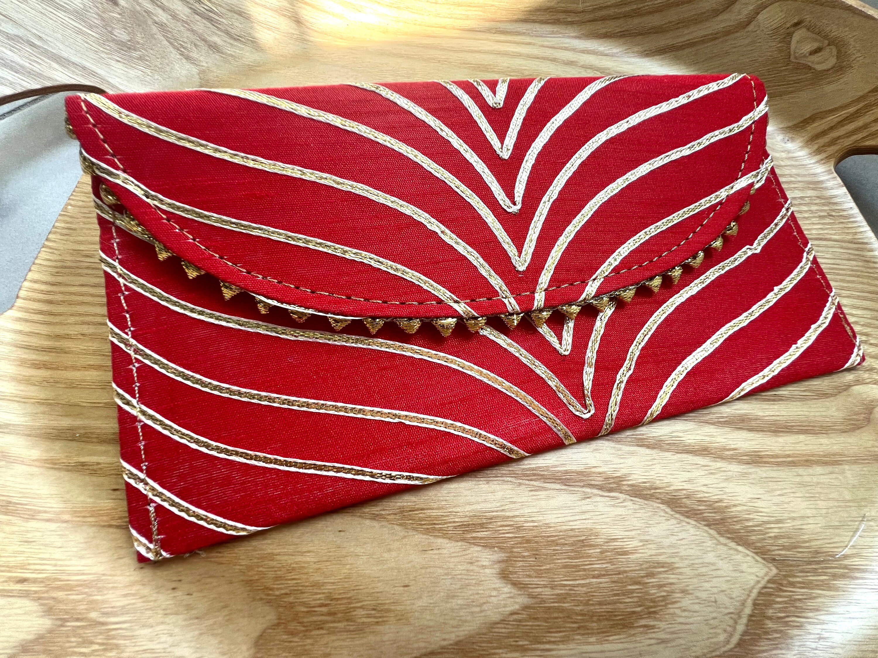 Set of 6 Fabric Envelopes,wedding Favor,indian Wedding Envelopes,diwali ...