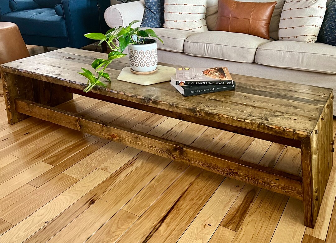 Rustic Coffee Table - Etsy