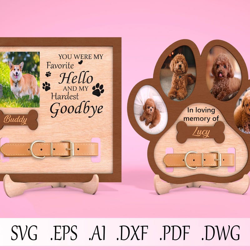 Dog Memorial Svg - Etsy