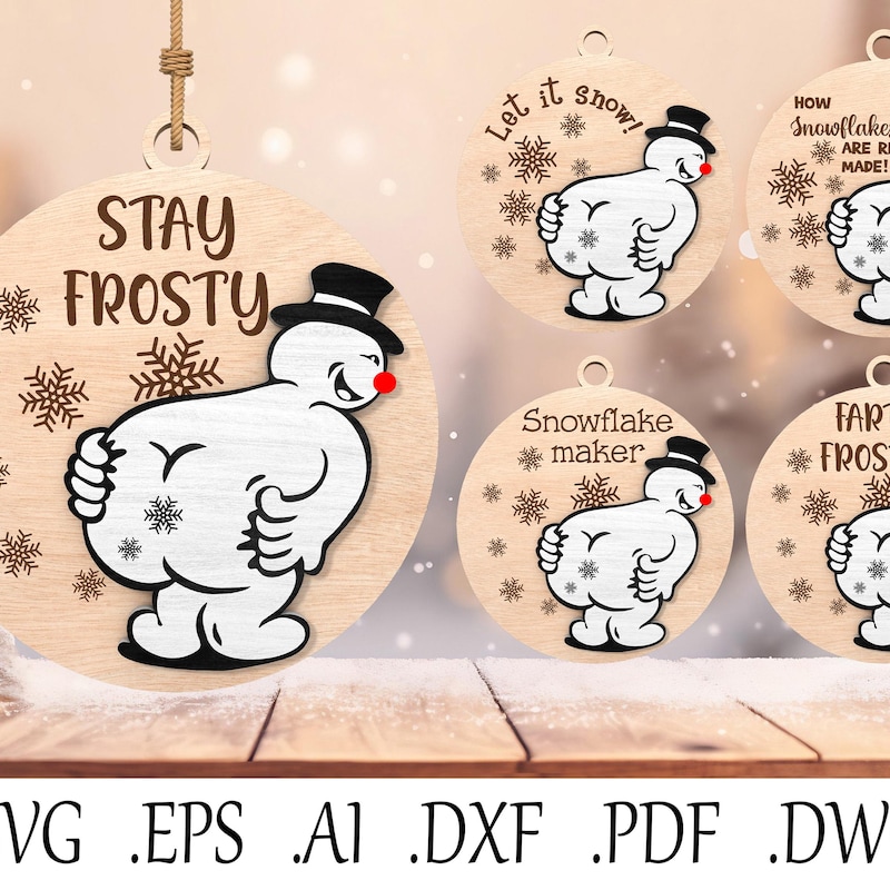 Snowman Farting - Etsy