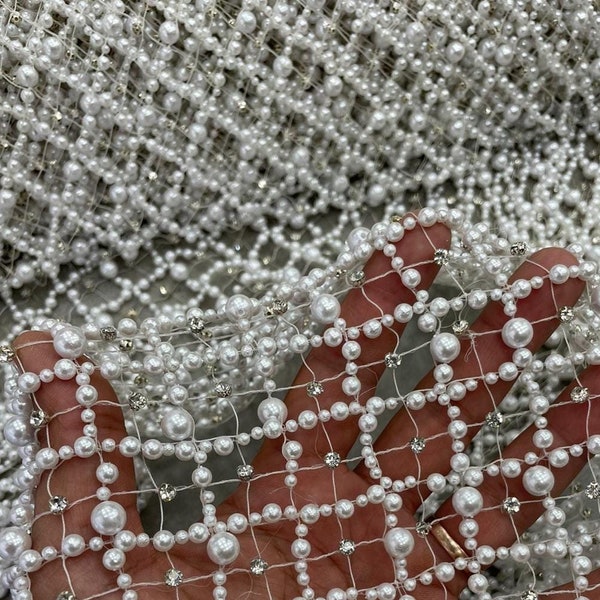 Beaded Fabric - Etsy