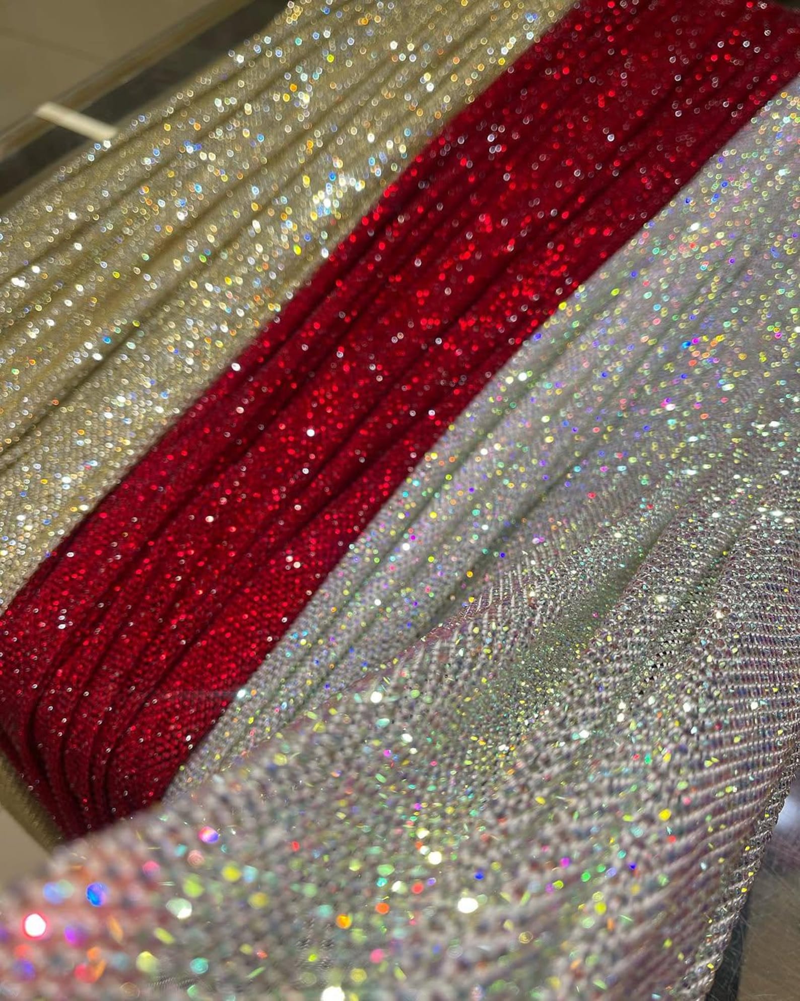 Crystal Hotfix Stretch Fishnet Fabric - 4-way Stretch Mesh - Etsy