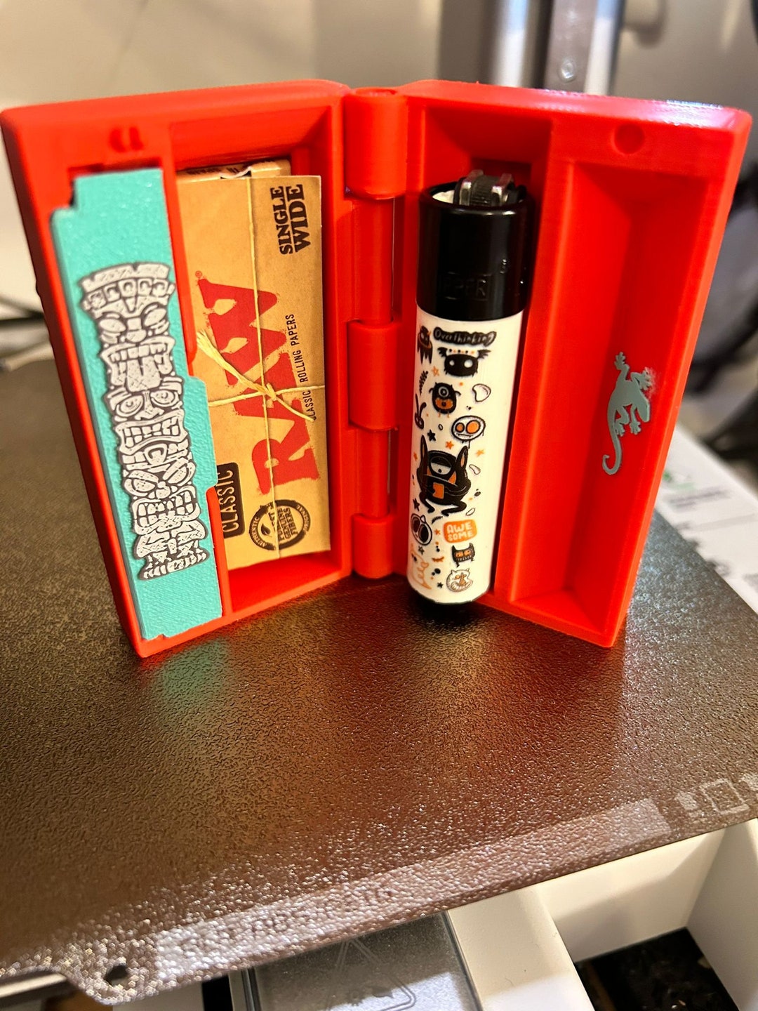 BOX WEED 420 Grow, Stash Box, Cigar Box, Personalized Cigarette Case ...