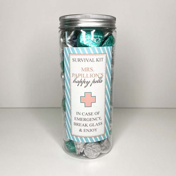 Teacher Candy Jar - Etsy