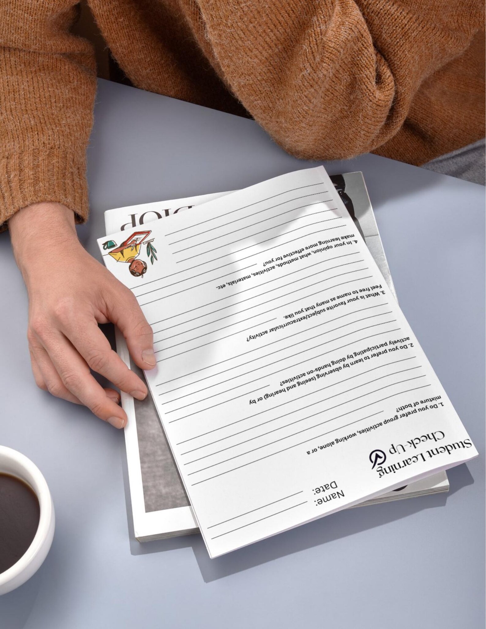 Printable Student Learning Style Worksheet | for Classroom & Homeschool ...