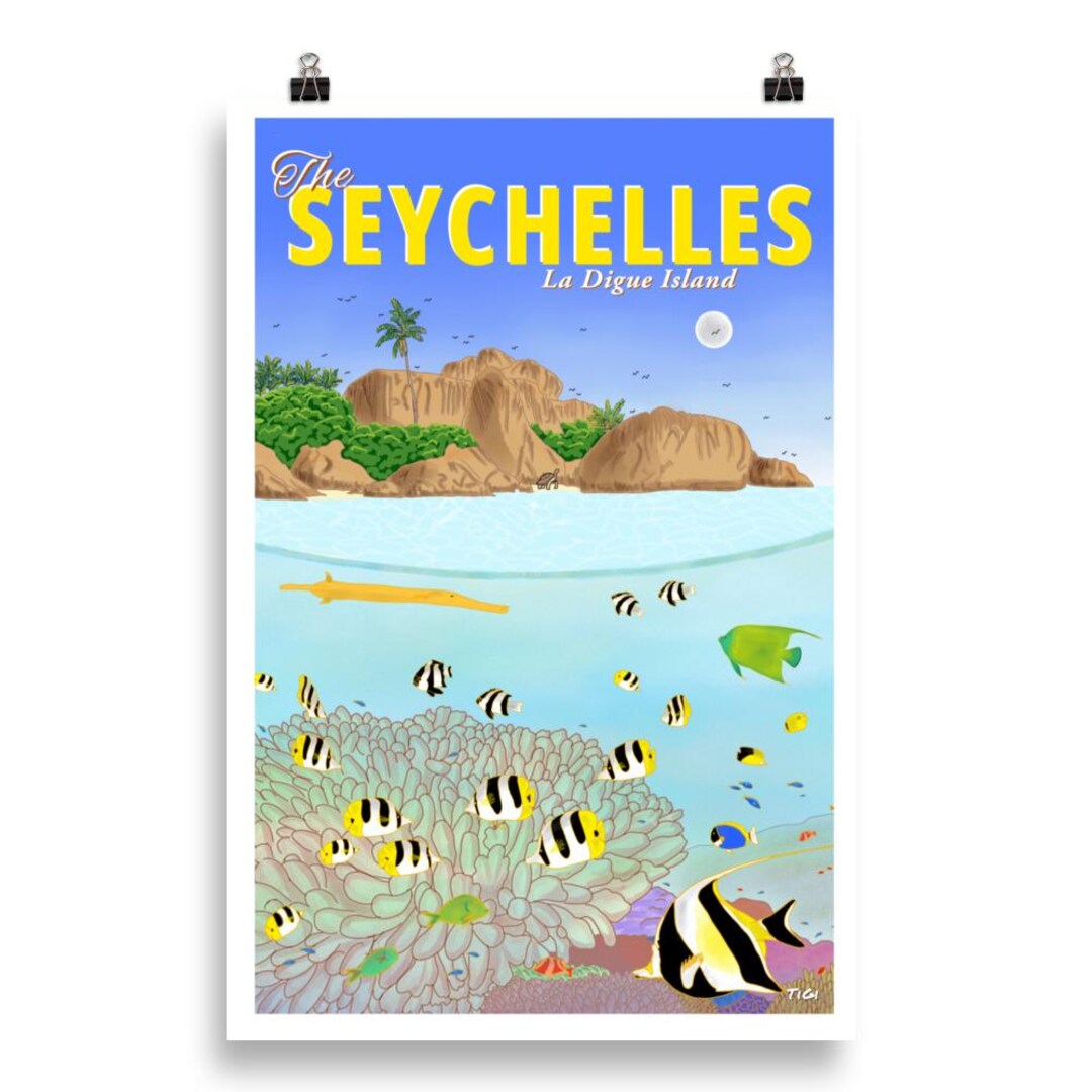 LA DIGUE ISLAND - the Seychelles - Etsy