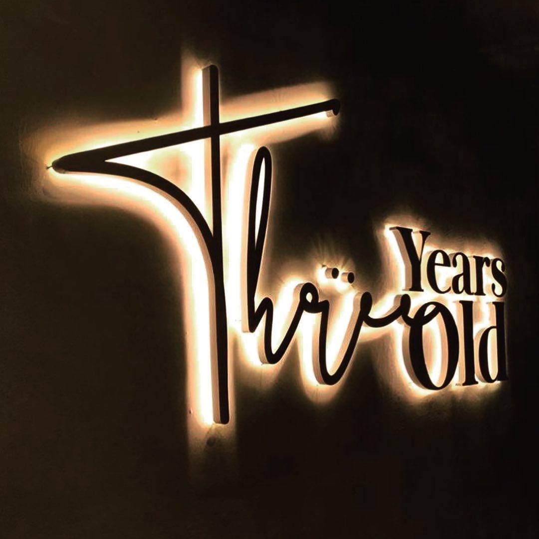 3D Backlit Sign Led Metal Letters Halo Lit Sign Channel Letters ...