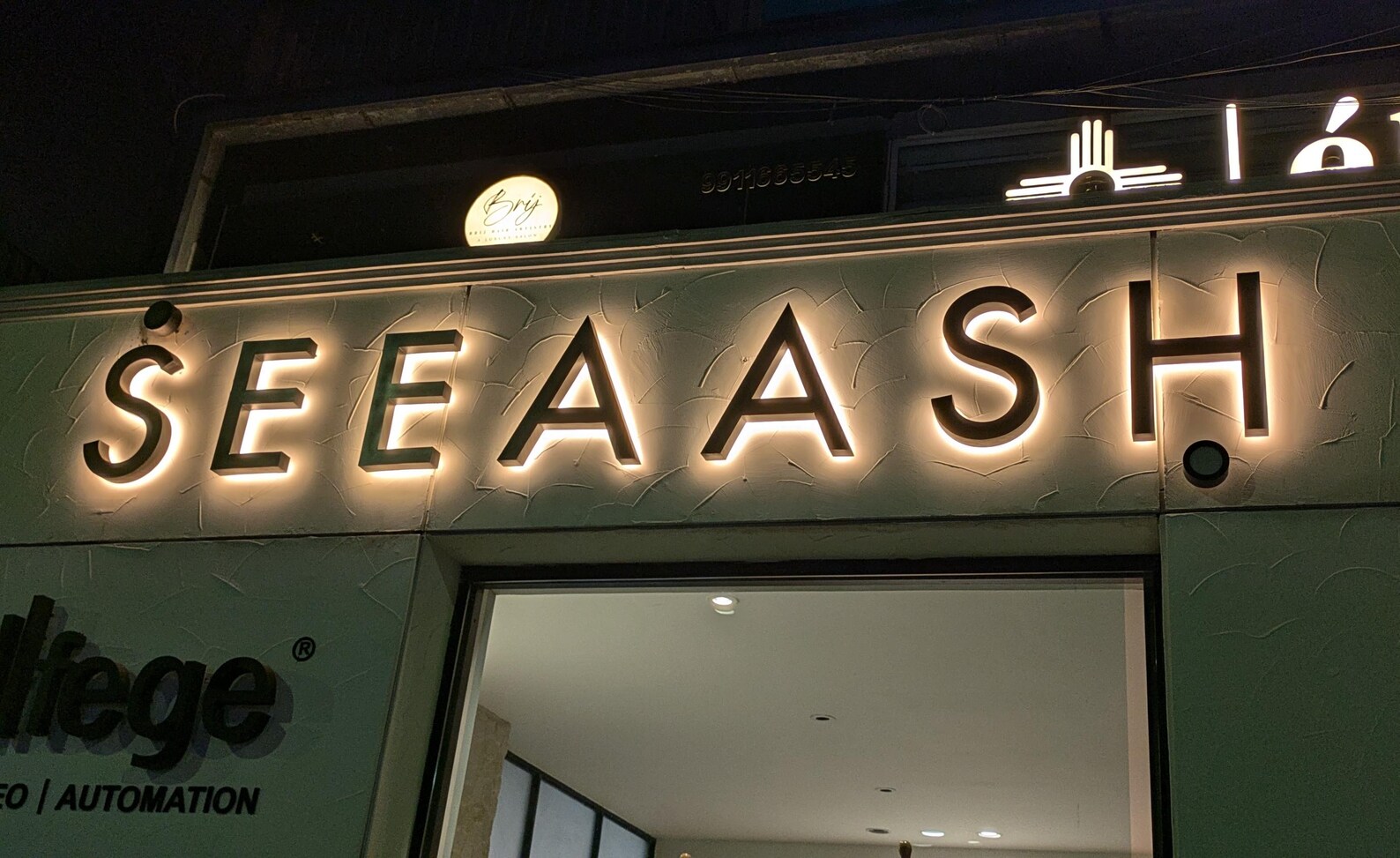 Custom 3D Backlit Sign Metal Backlit Sign Led Sign 3D Metal Led Letters ...