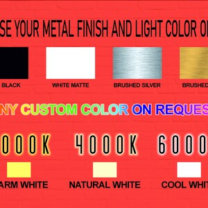 Led House Numbers 3D Metal House Numbers Led Address Sign Address Light ...