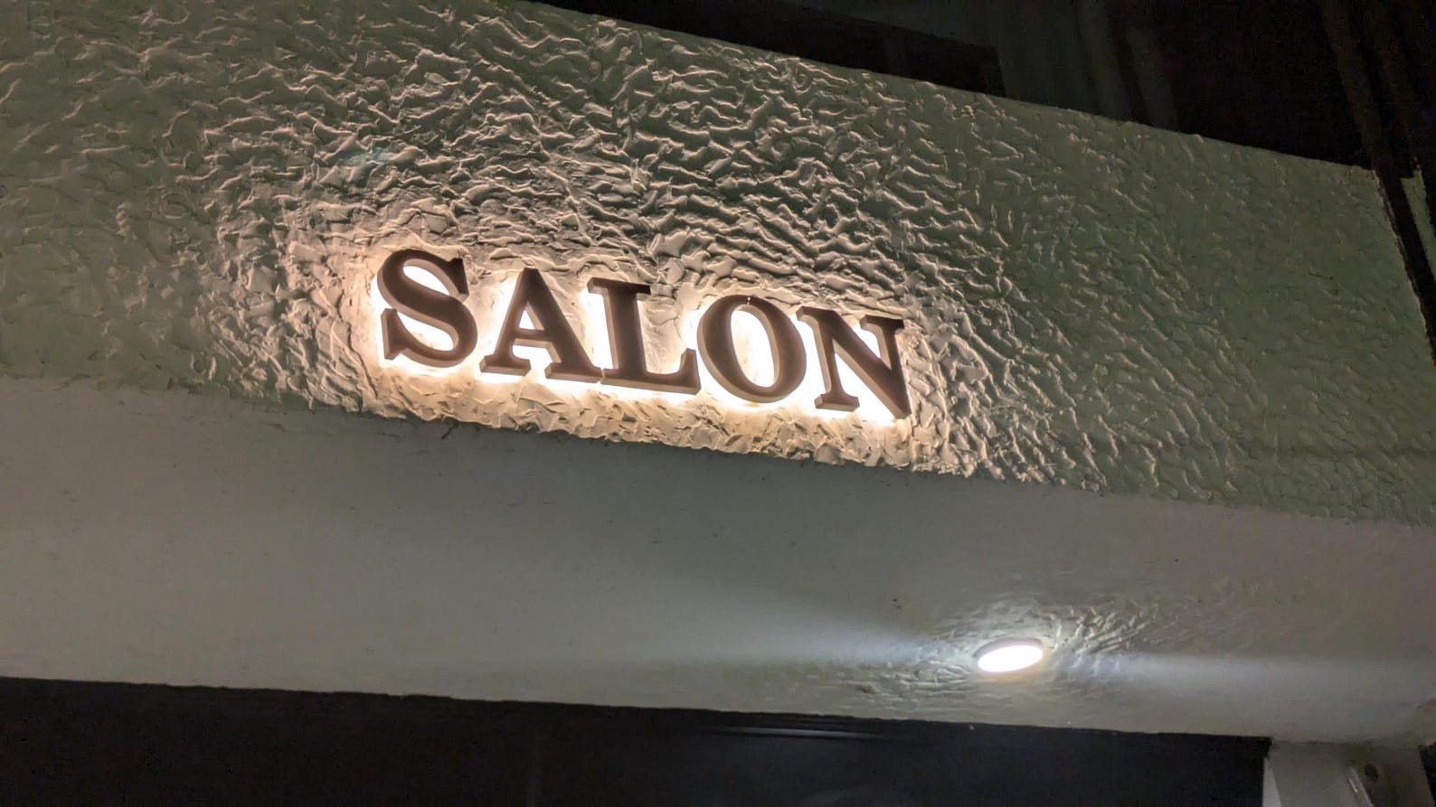 Custom 3D Backlit Metal Sign: Halo Lit, Business Signage - Etsy