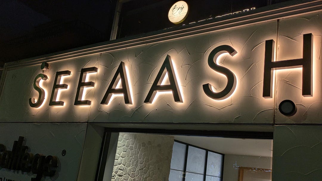 Custom 3D Backlit Sign Metal Backlit Sign Led Sign 3D Metal Led Letters ...