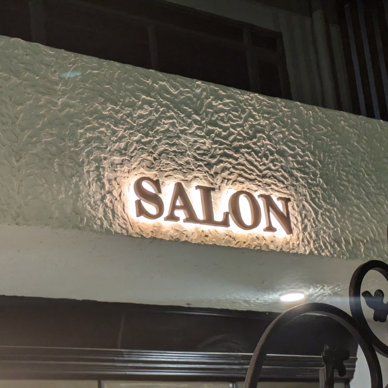 Custom Backlit Sign - Etsy