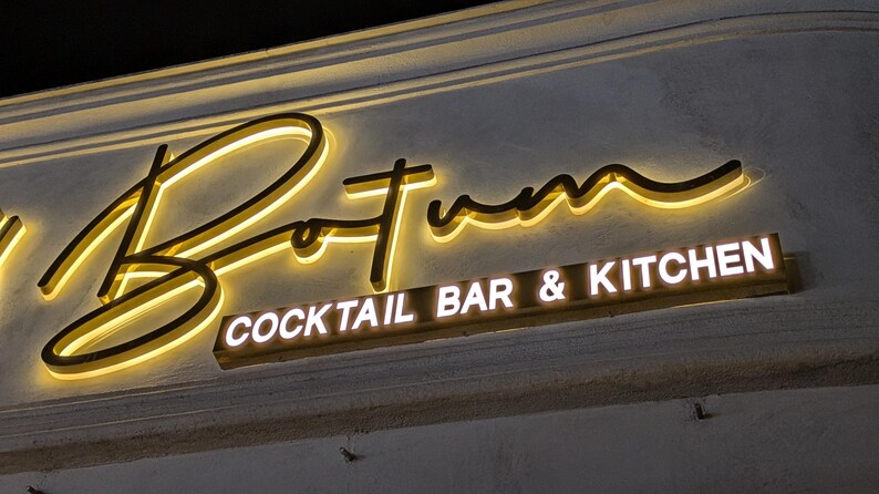 Led Backlit Sign | Led Metal Letters | Halo Lit Sign | Channel Letters ...