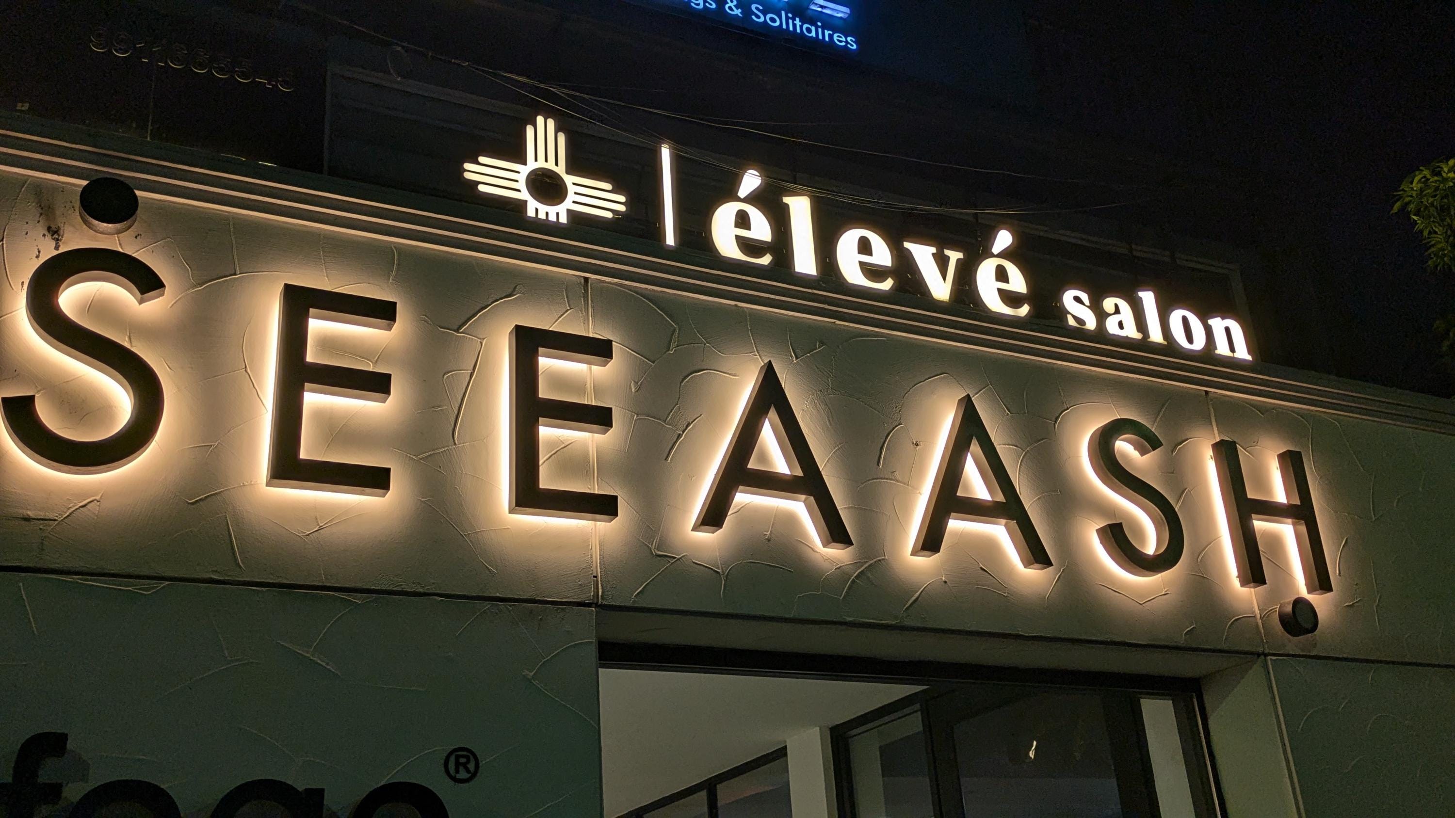 Custom 3D Backlit Sign Metal Backlit Sign Led Sign 3D Metal Led Letters ...