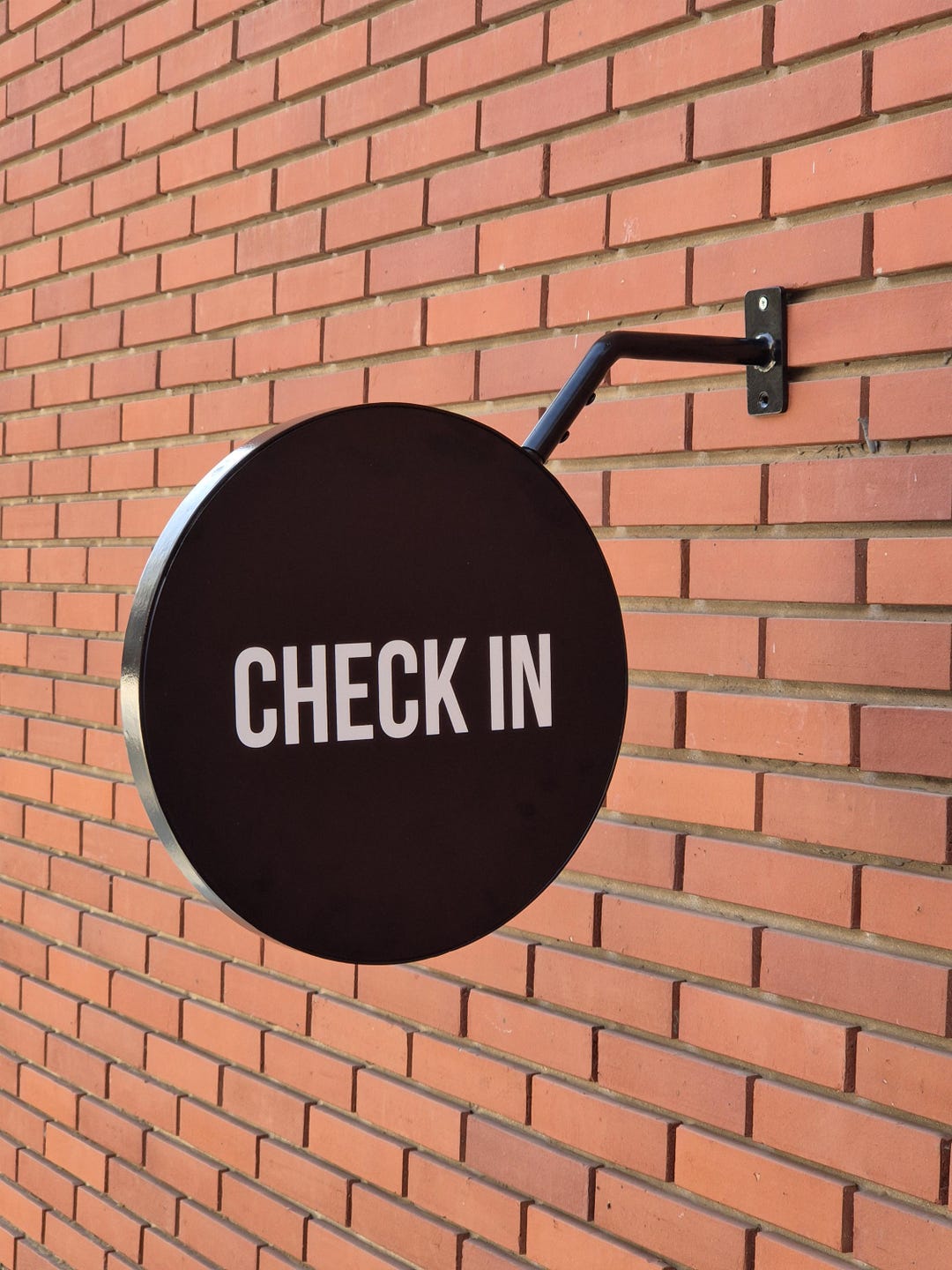 Round Wall Mounted Sign | Wall Sign | Blade Sign | Double Sided Sign ...