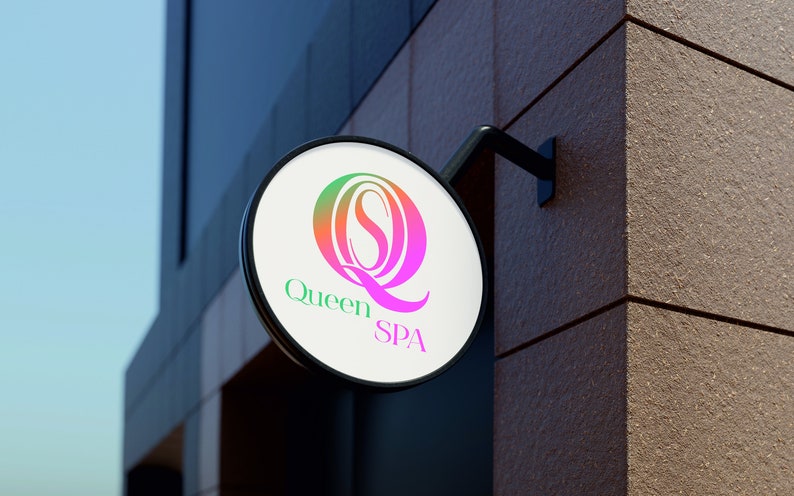 Round Light Sign | Light Box Sign | Double Sided Sign | Outdoor Hanging ...